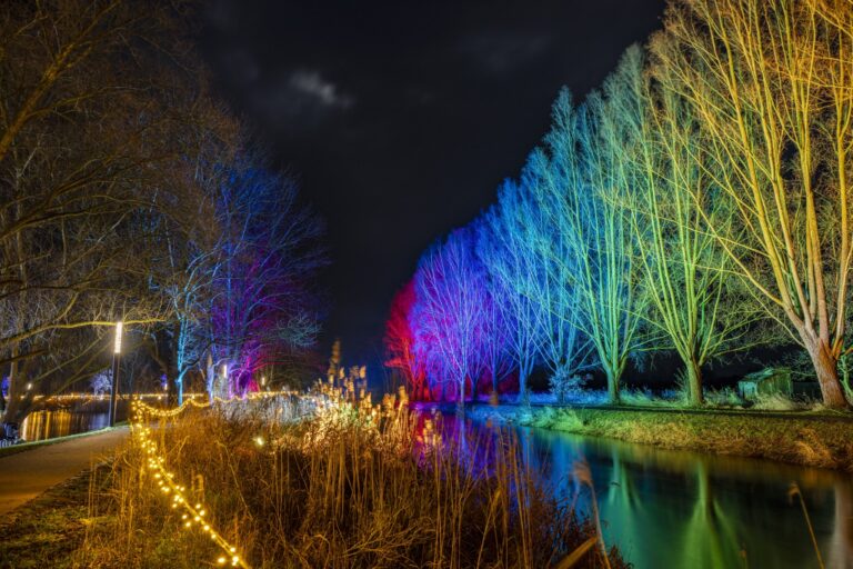 Lichterzauber im Stadtpark Beelitz